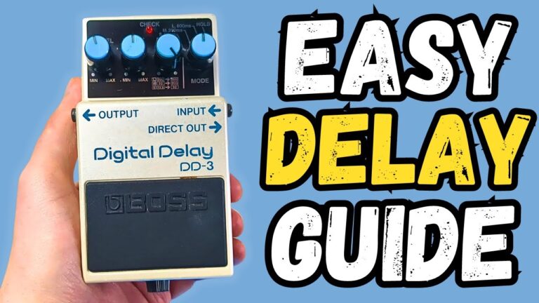 Just Video Understanding Delay Pedals How To Use Them Settings