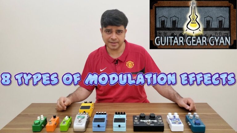 Just Video - 8 Types Of Modulation Effects • JUST PEDALS